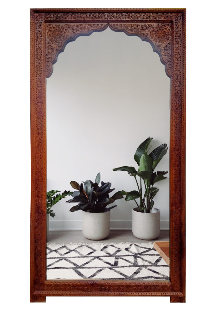 Pine Wood Mirror Frame – Wood Heritage